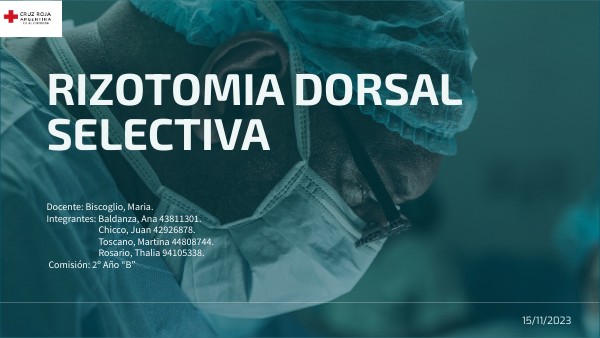 RIZOTOMIA DORSAL SELECTIVA