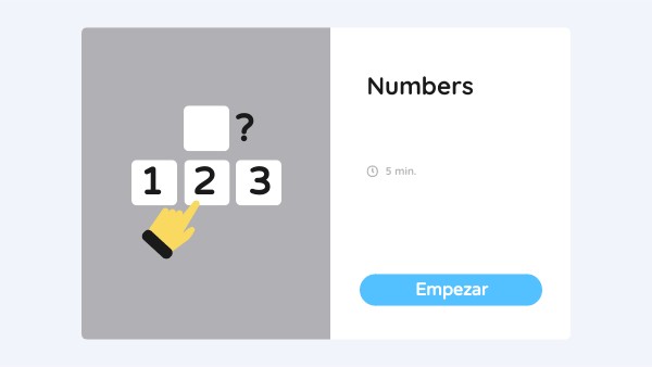 JUEGO NUMBERS | Genially