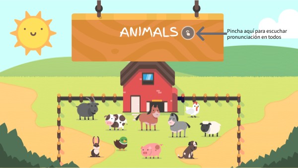 VOCABULARY ANIMALS | Genially