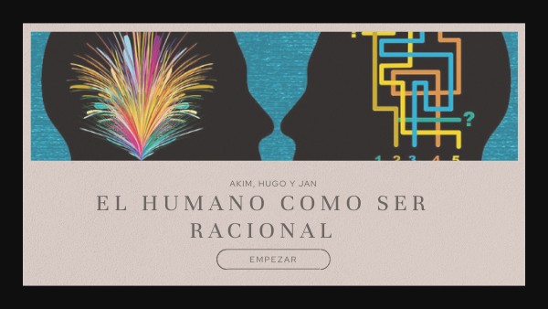 El humano como ser racional