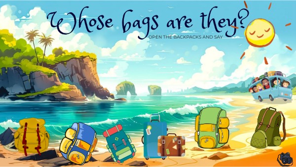 Speaking at the beach