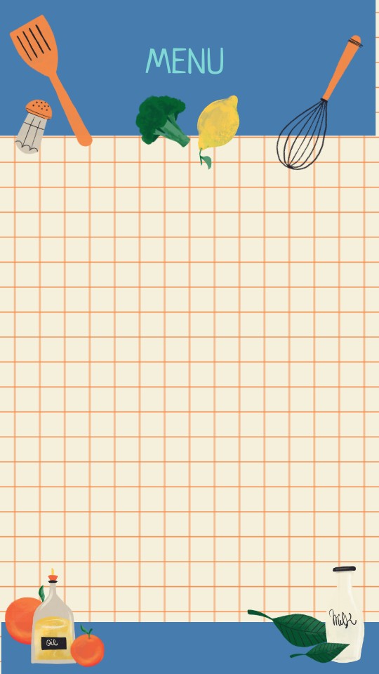 WEEKLY MENU MOBILE | Genially