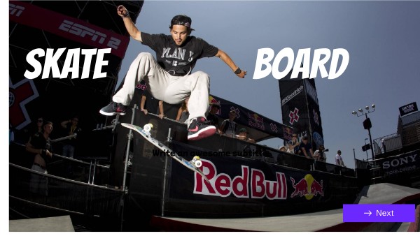 expose oscar skate | Genially