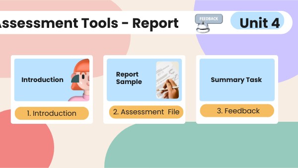 Oranim format shortened assessment report 2023 | Genially