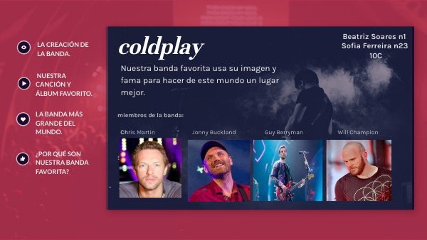 Coldplay (AO ESP) | Genially