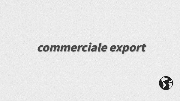 commercial export