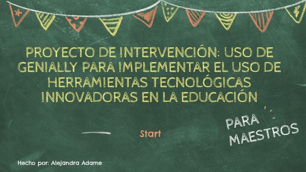 PROYECTO DE INTERVENCIÓN - ALE ADAME