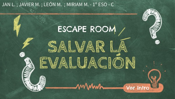 ESCAPE ROOM - VIRUS 1ºESO | Genially