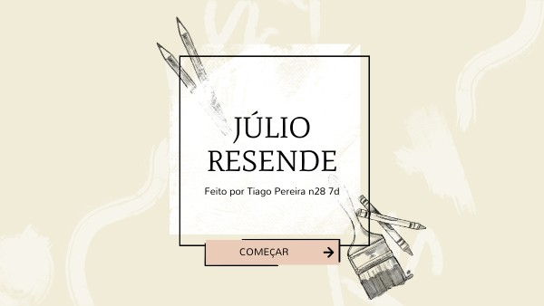 Biografia de Julio Resende