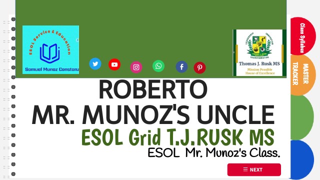 MASTER GRID MUNOZ ESOL