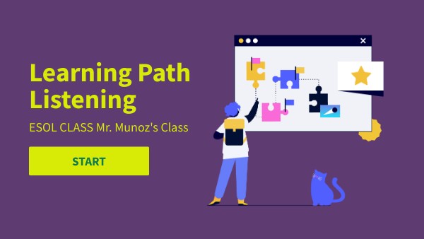 Copy - Copy - Learning Path Listening ESOL MUNOZ | Genially