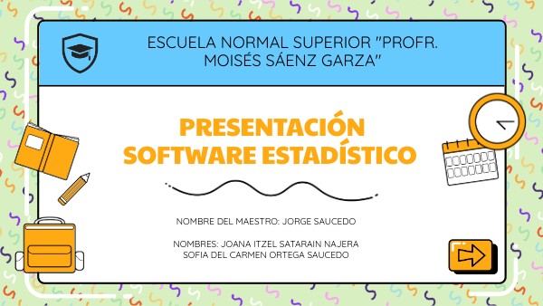 Presentación SOFTWARE ESTADISTICOS | Genially