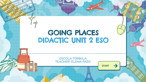 UD SECOND ESO TRAVEL | Genially