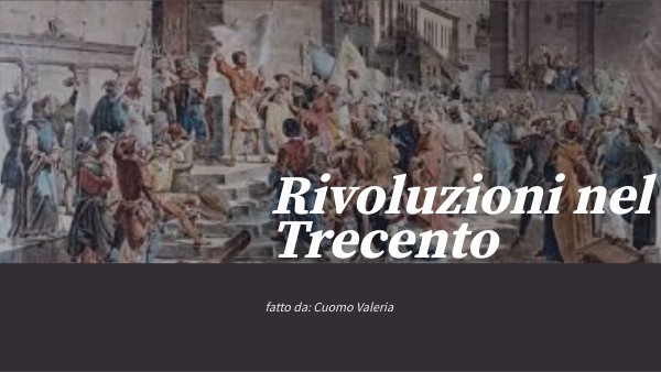 rivoluzioni nel trecento