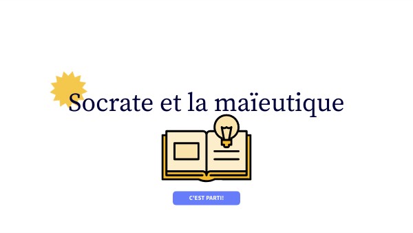 Socrate et la Maïeutique | Genially