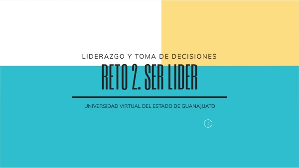 PRESENTACIÓN SER LIDER | Genially