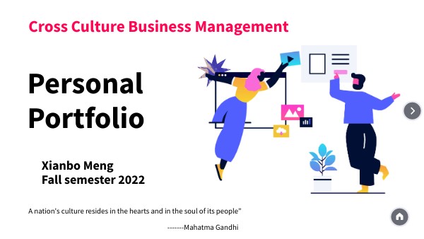 CCBM personal portfolio