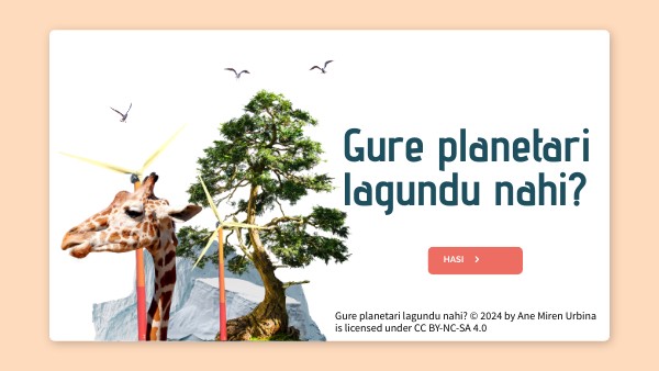 SAVE THE PLANET BREAKOUT | Genially