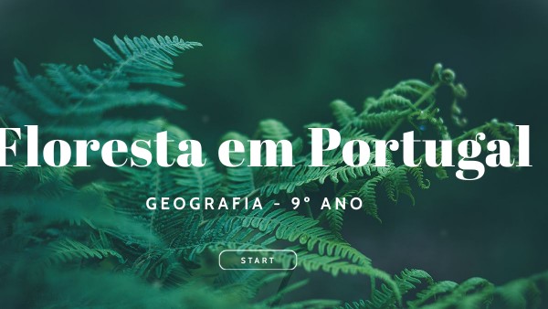 Floresta em Portugal - 9º ano