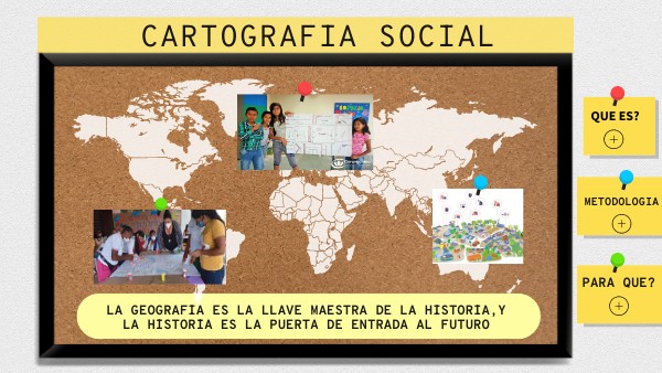 cartografía social | Genially