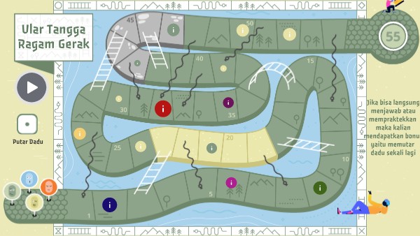 MEDIA PEMBELAJARAN ULAR TANGGA DIGITAL | Genially