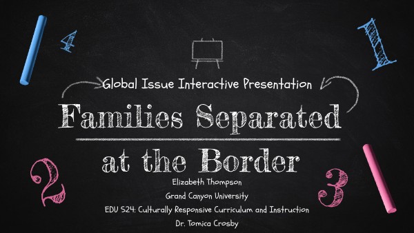 EDU 524 Global Issue Interactive Presentation | Genially