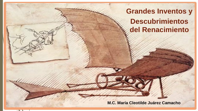 S3. Grandes inventos y descubrimientos del Renacimiento