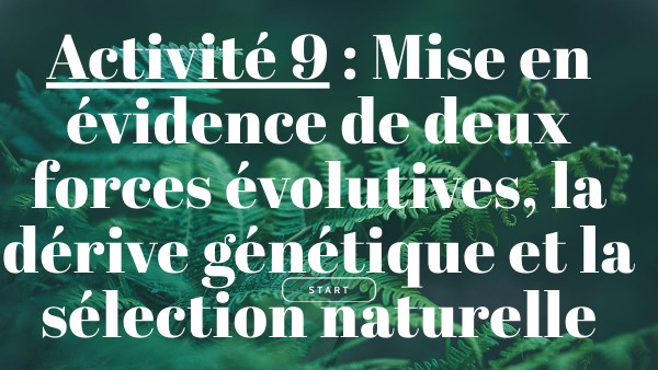 Forces évolutives | Genially