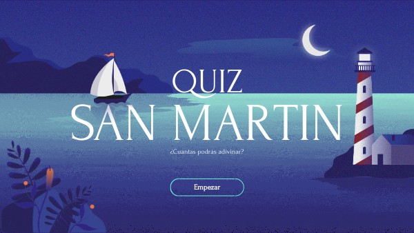 Quiz sobre San Martin