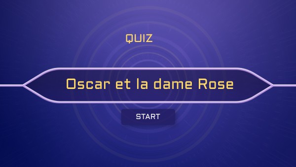 Oscar et la dame Rose | Genially