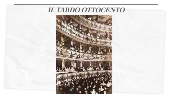 Il Tardo Ottocento | Genially