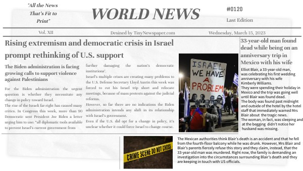 NEWSPAPER PRESENTATION