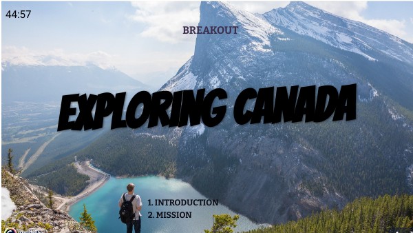 ESCAPE GAME - 4e - Canada | Genially