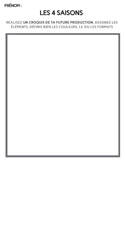 Fiche croquis Les 4 éléments | Genially