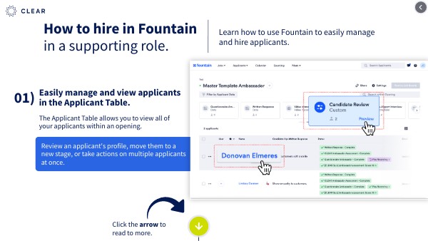 CLEAR - How to assist in Fountain as a Regional Director
