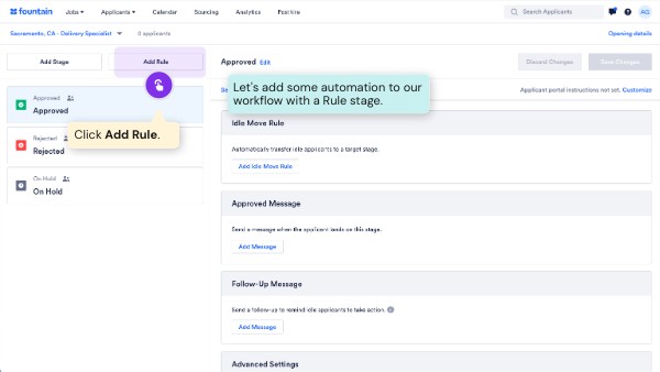 Add a Rule Stage | Genially