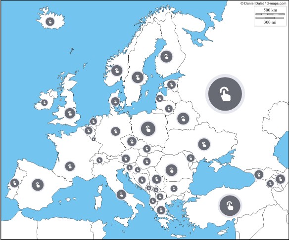 Mapa Europa | Genially
