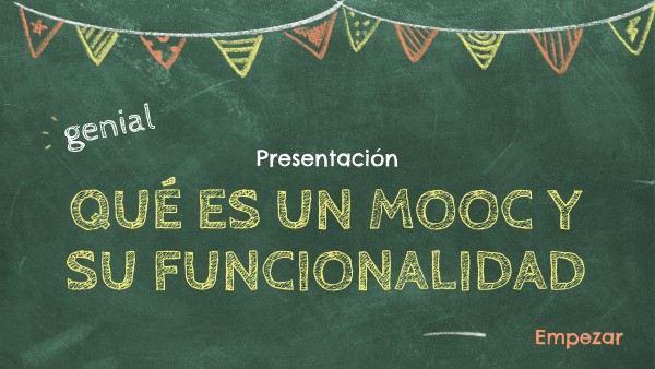 PRESENTACIÓN MOOC