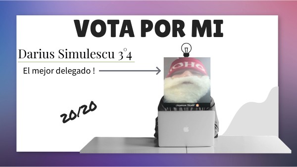 VOTA POR MÍ | Genially