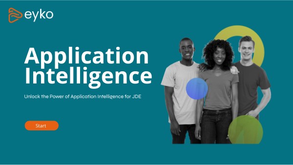 JDE Application Intelligence