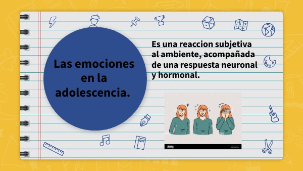 Las emociones en la adolescencia. | Genially