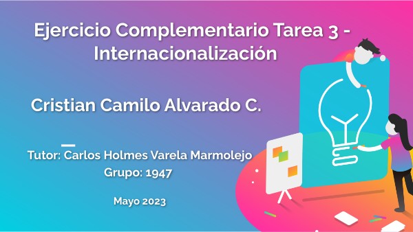 Ejercicio Complementario Tarea 3 - PLM | Genially