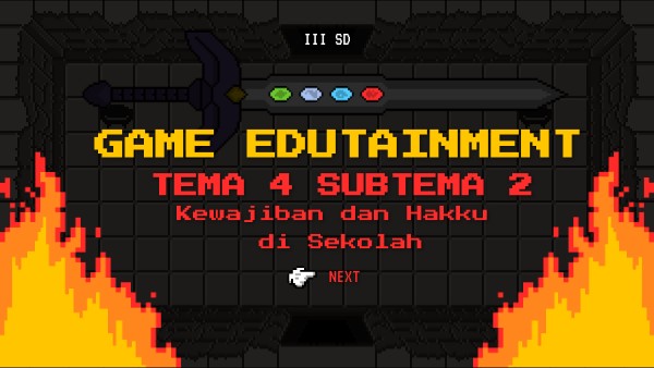 Game Edutainment Berbasis Genially - PPKN III SD