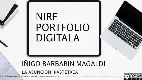 Nire portfolio digitala