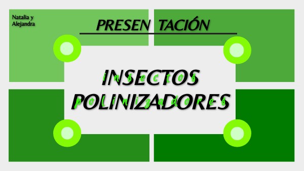 PRESENTACIÓN INSECTOS POLINIZADORES | Genially