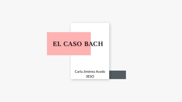 PRESENTACIÓN BACH