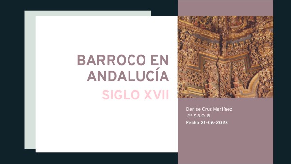 TRABAJO DE HISTORIA BARROCO | Genially