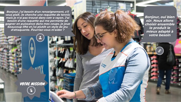 Découvrir le métier de vendeur conseil | Genially