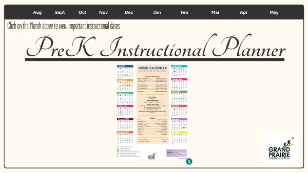 PK Instructional Planner