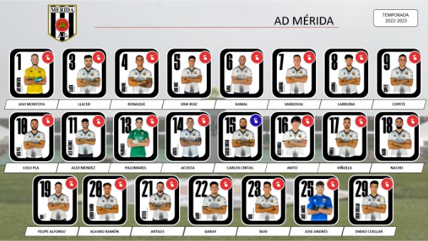 PLANTILLA AD MERIDA 22-23 | Genially